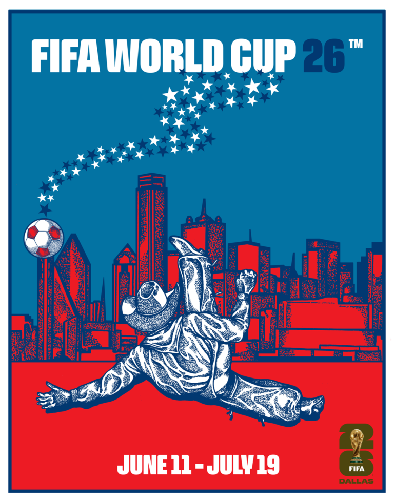 Host City Poster - FIFA World Cup 26 Dallas™